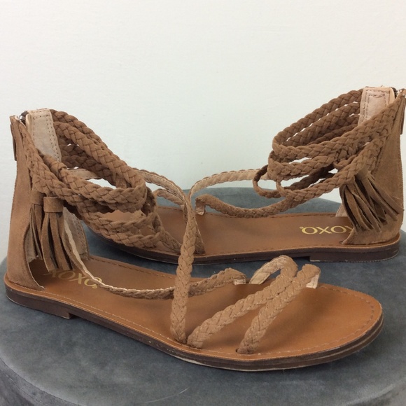 XOXO | Shoes | Xoxo Spring Tan Sandals | Poshmark